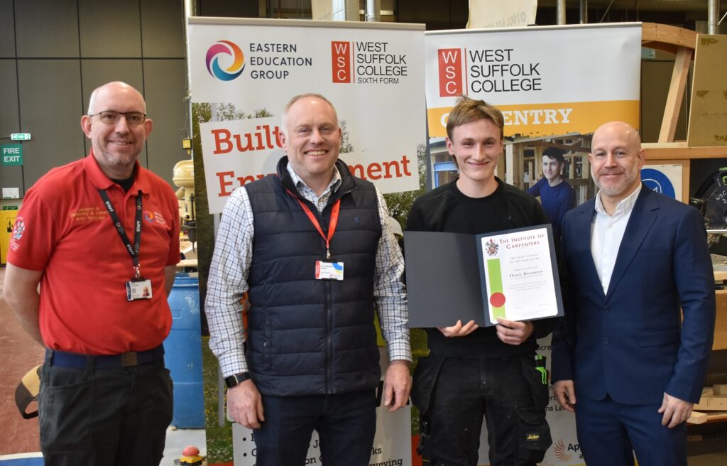 Level-headed carpenter measures up after winning national acclaim ...